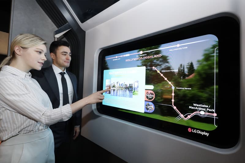 LG Develops Transparent 55-Inch OLED Partition Display | Hypebeast
