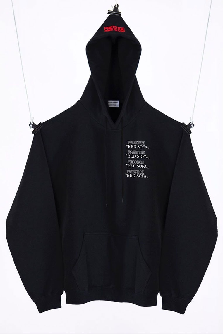 PRESTIGEAPPAREL Red Sofa STICK IT TO THE MAN Hoodie Release | Hypebeast