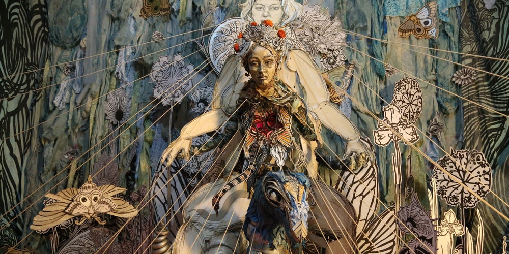 Swoon Moving Box Truck Installation in NYC | Hypebeast