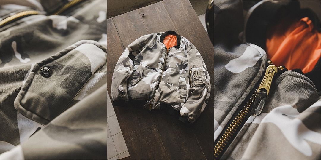FOSTEX GARMENTS Reproduction Vintage Wash MA-1 Bomber Jacket | Hypebeast