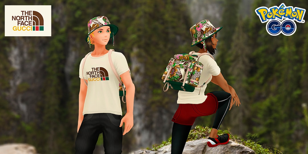 The North Face x Gucci Avatar Items Hit 'Pokémon GO' | Hypebeast