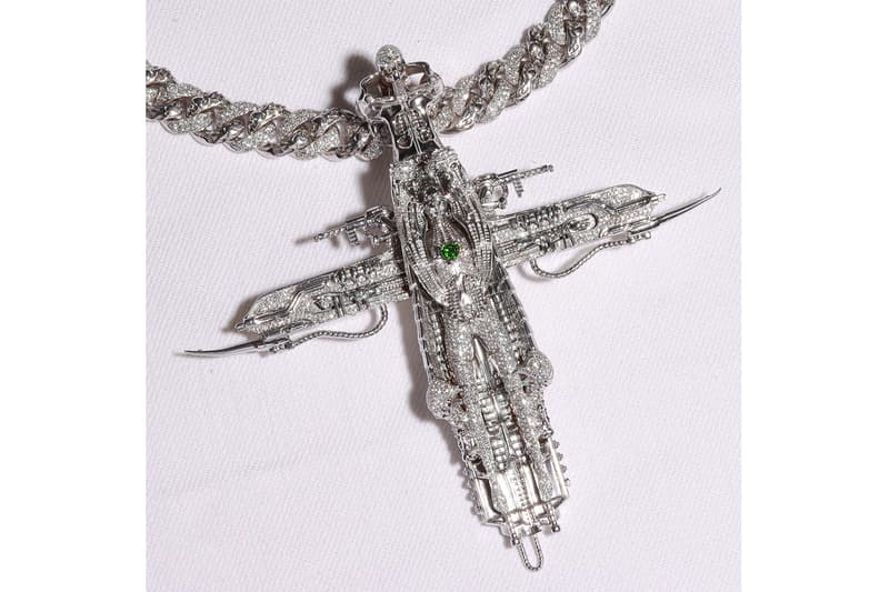 Alex Moss New York Crafts Bloody Osiris Biomechanical Chain | Hypebeast