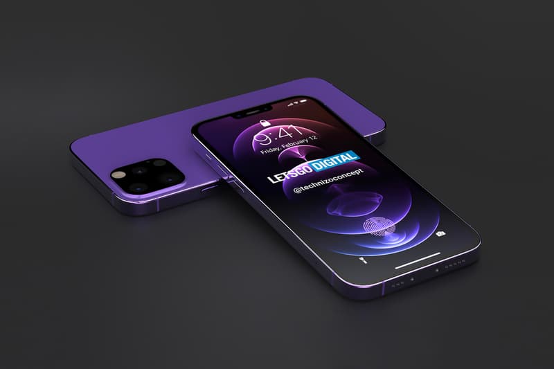 Apple iPhone 13 Render Highlights Display and Camera Updates | Hypebeast