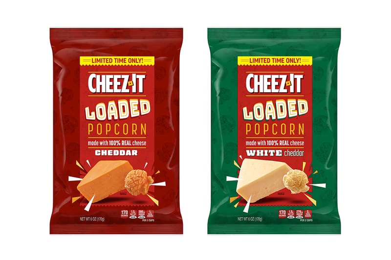 Cheez-It Loaded Cheddar/White Cheddar Popcorn Release | Hypebeast
