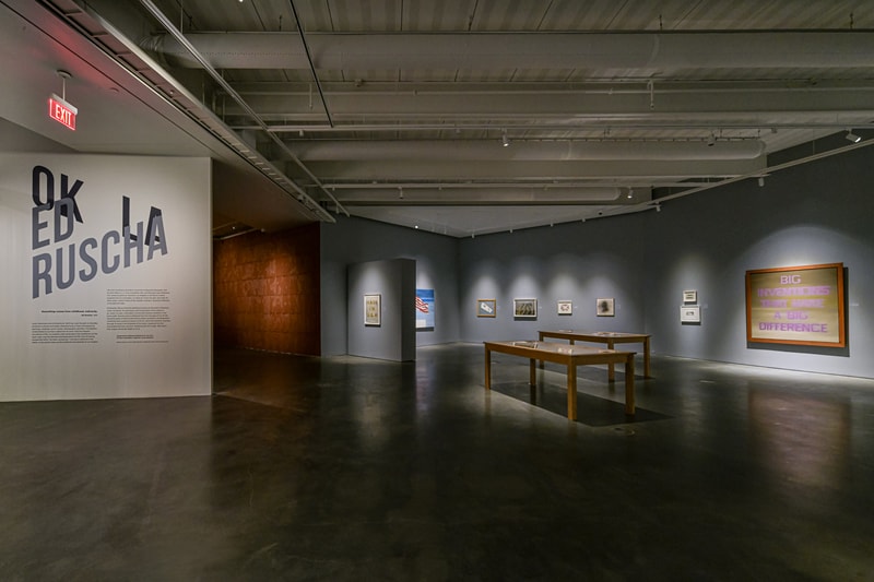 "Ed Ruscha: OKLA" Oklahoma Contemporary | Hypebeast