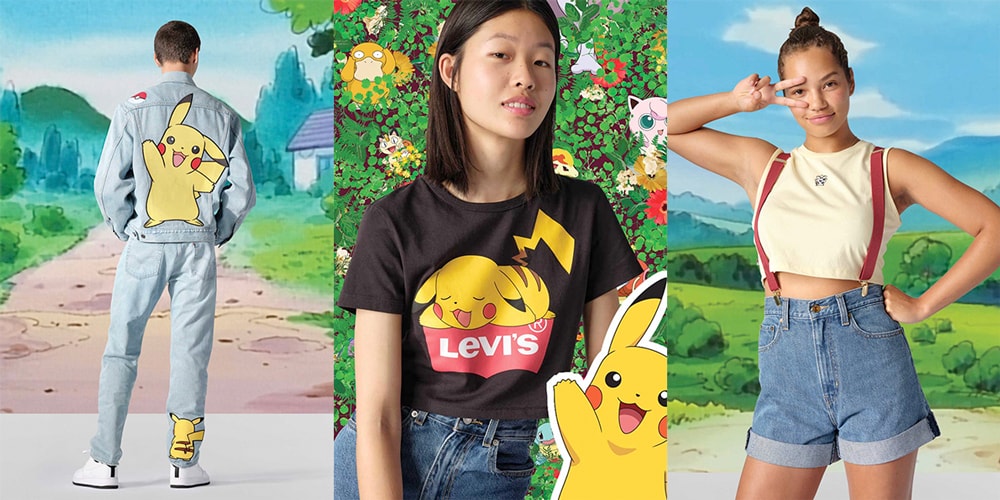 Levi's Pokémon 25th Anniversary Collection Lookbook | Hypebeast