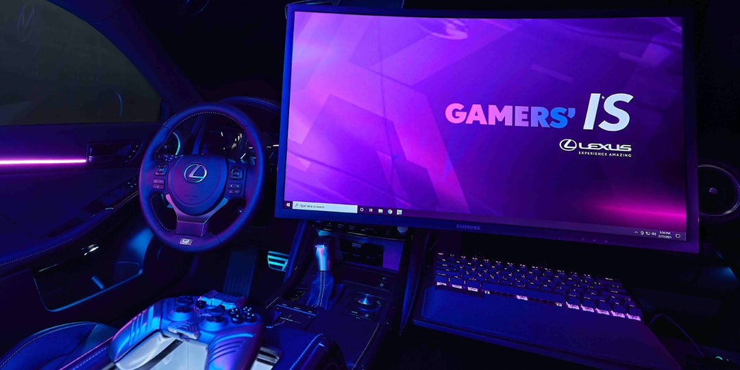 Lexus Gamers' IS Twitch Community Design Collab | Hypebeast