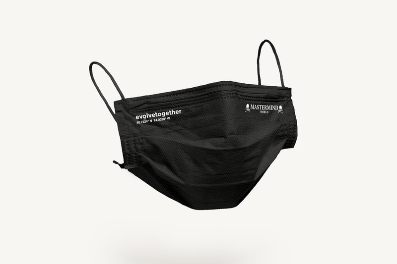 mastermind x evolvetogether face mask collaboration | Hypebeast