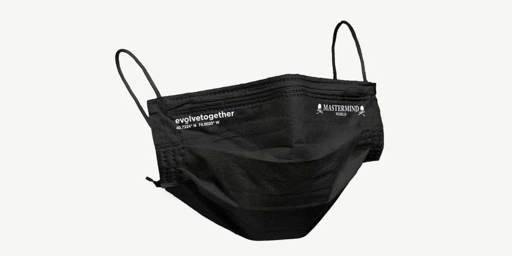 mastermind x evolvetogether face mask collaboration | Hypebeast
