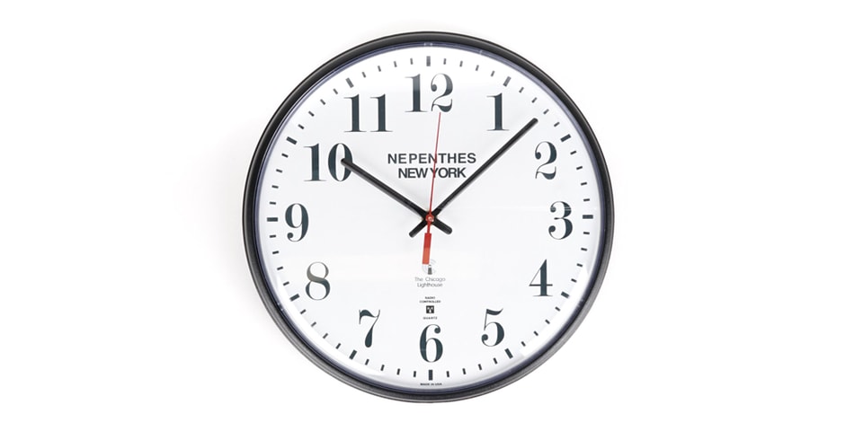 NEPENTHES New York Wall Clock Release | Hypebeast