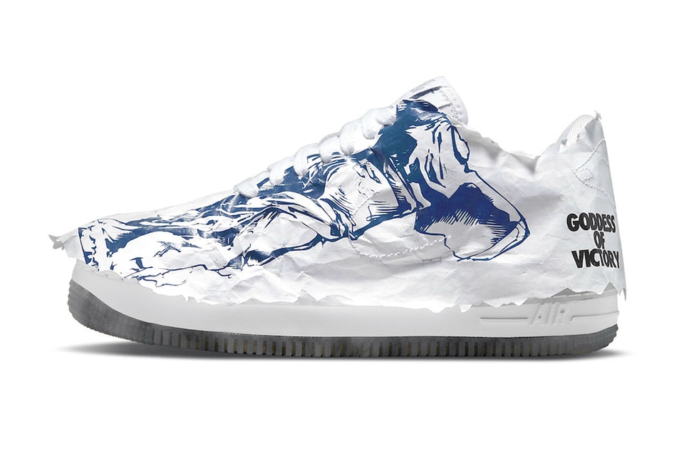 This Nike Air Force Is Inspired By Shoe Box Paper Sneaker Freaker ...