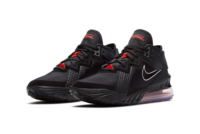 Nike LeBron 18 "Black/Red" Release Date & Info | Hypebeast