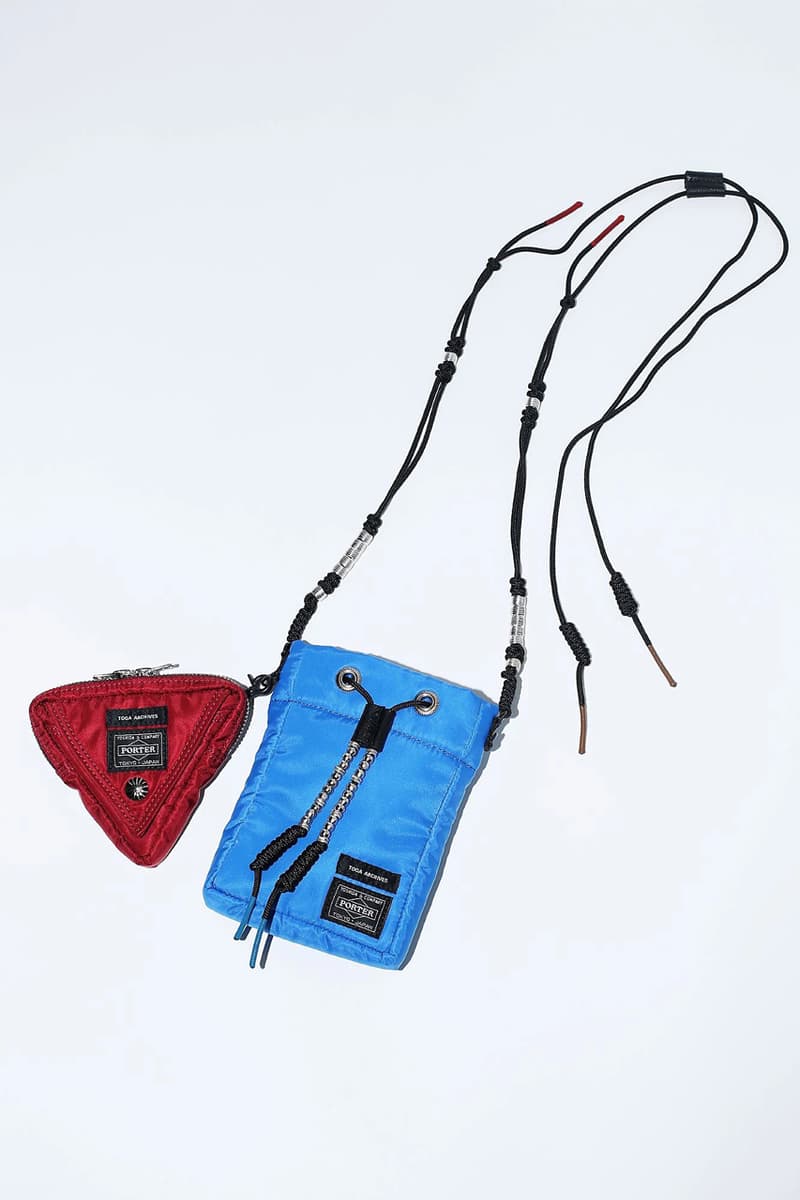 TOGA x PORTER SS21 Shoulder Pouch Bag Collab | Hypebeast