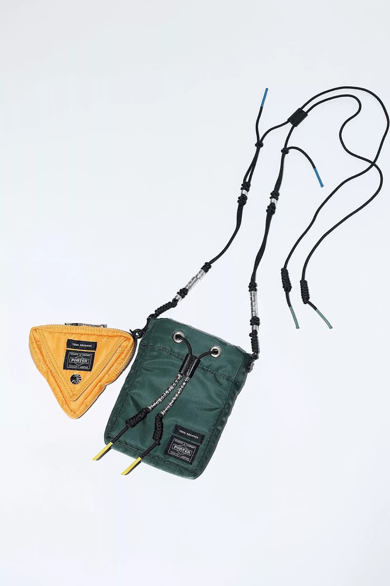 TOGA x PORTER SS21 Shoulder Pouch Bag Collab | Hypebeast