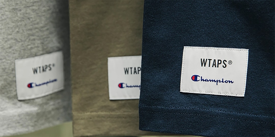 WTAPS Champion Basics Collection Release Info Hoodies | Hypebeast
