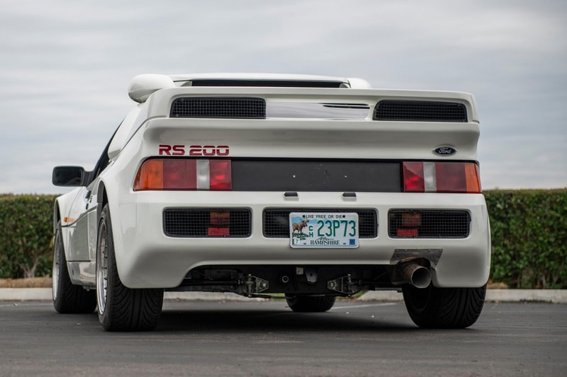 Rare 1986 Ford RS200 Evolution on Bring a Trailer | Hypebeast