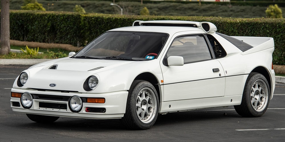 Rare 1986 Ford RS200 Evolution on Bring a Trailer | Hypebeast