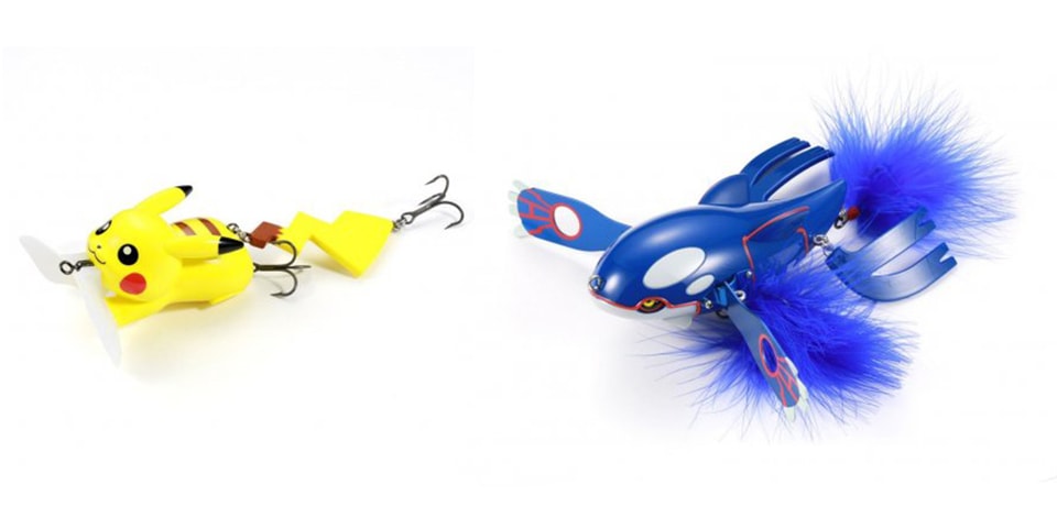DUO Pokemon Company Kygore Pikachu Fishing Lures Release | HYPEBEAST