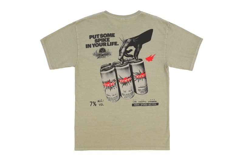 CACTI Spiked Seltzer Official Merch Release | Hypebeast