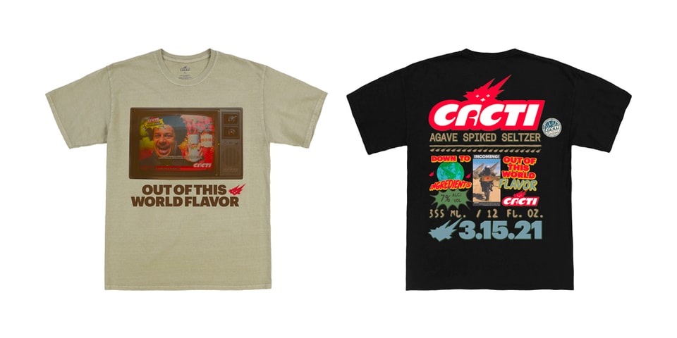 CACTI Spiked Seltzer Official Merch Release | HYPEBEAST