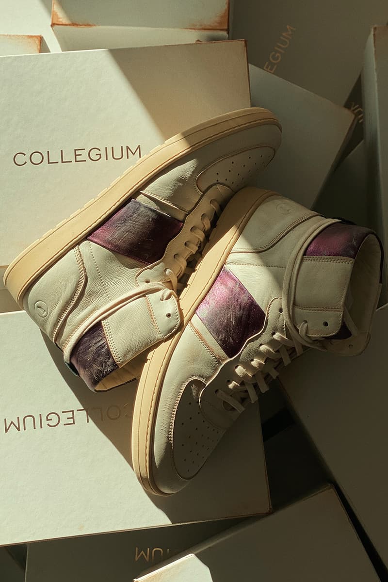 Emerging Sneaker Brand Collegium Drops Worn Destroyer High | Hypebeast