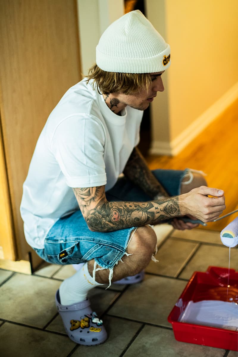 Justin Bieber with drew house x Crocs Classic Clog 2 | Hypebeast