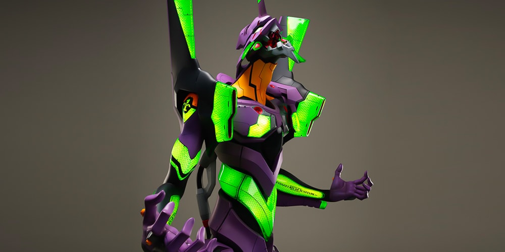 F:NEX 'Evangelion' Eva Unit-01 & Rei Ayanami Life-Size Figure | Hypebeast