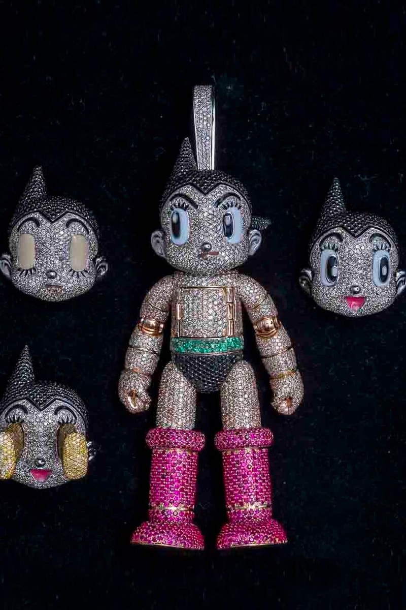 J Balvin Rafaello And Co. Astro Boy Chain Reveal | Hypebeast