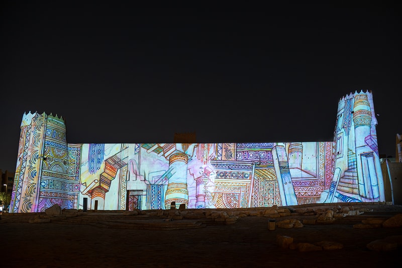 Light and Art Festival Noor Riyadh 2021 Launch | Hypebeast