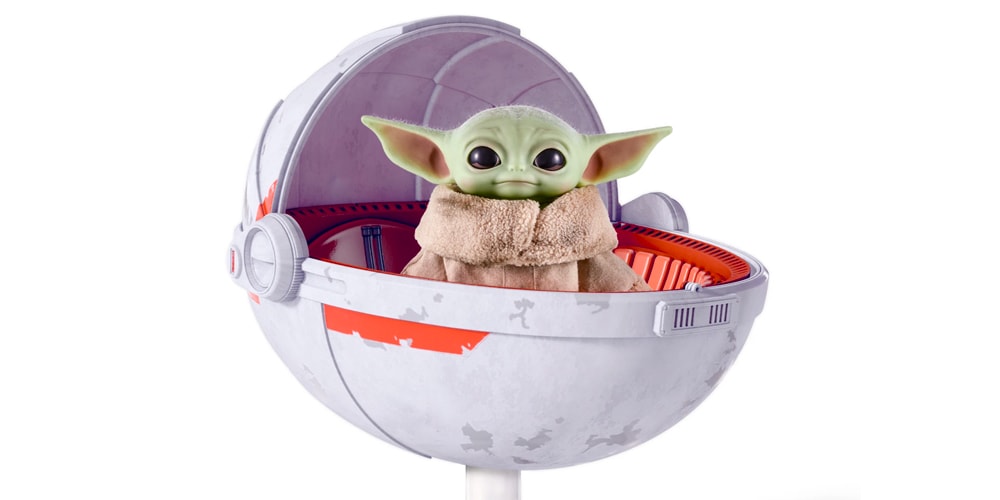 Mattel Premium Baby Yoda Plush Motorized Pram | Hypebeast