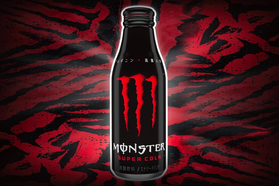 Red Monster Energy Logos Wallpaper