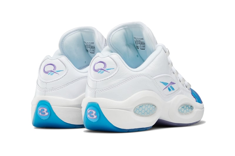 Reebok Question Low "Radiant Aqua/Hyper Purple" | Hypebeast