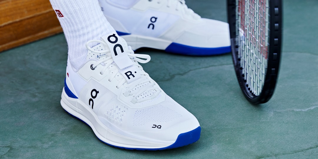 Roger Federer and On Reveal Signature Tennis Shoes | Hypebeast
