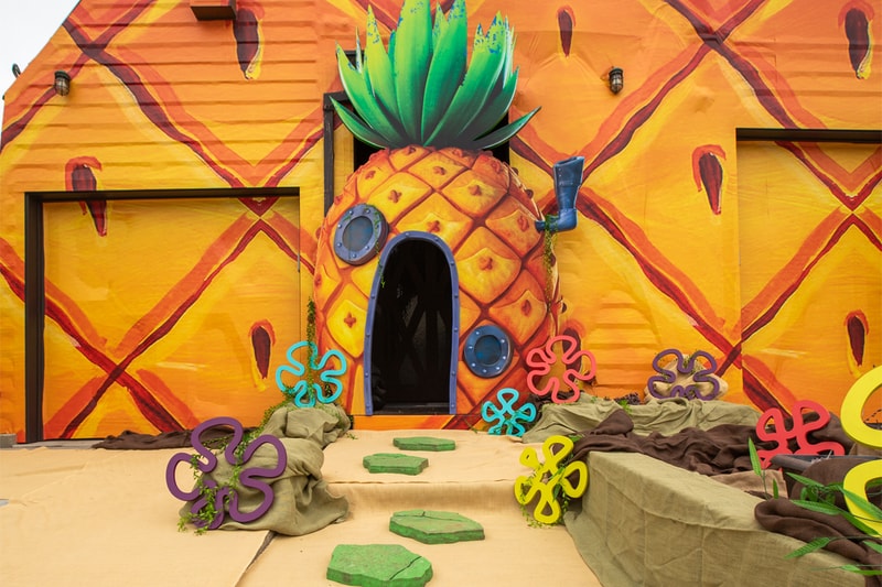 Spongebob And Patrick And Squidwards Houses