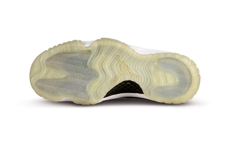 Usher Air Jordan 9 & 11 Metallic Gold Samples | Hypebeast