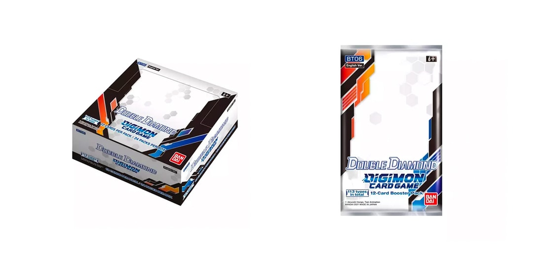 Bandai Digimon TCG Double Diamond BT06 Booster Set | Hypebeast