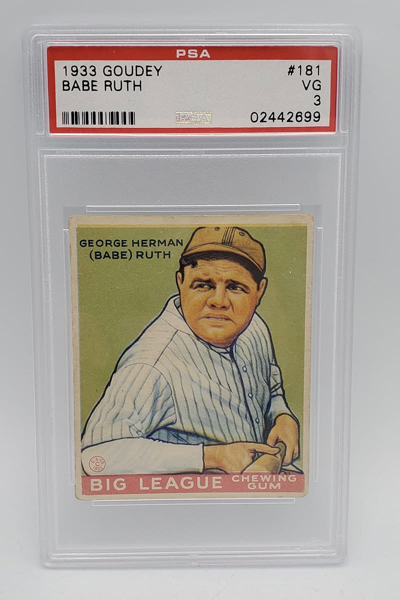 eBay 450 PSA Graded Vintage Baseball Card Collection Auction | Hypebeast
