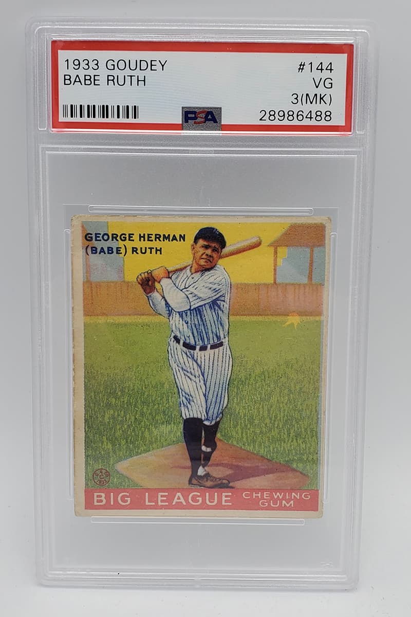 eBay 450 PSA Graded Vintage Baseball Card Collection Auction | Hypebeast
