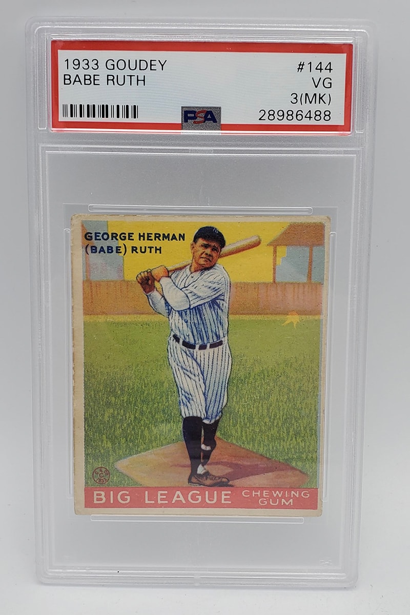 Ebay 450 Psa Graded Vintage Baseball Card Collection Auction | Hypebeast