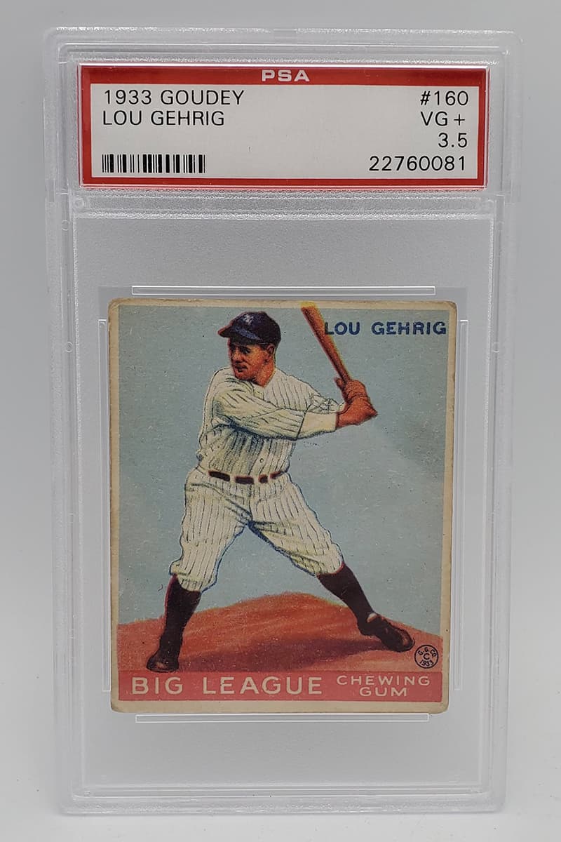 Ebay 450 Psa Graded Vintage Baseball Card Collection Auction | Hypebeast