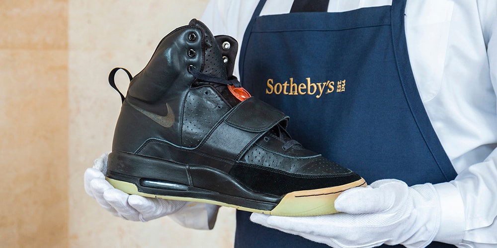 Grammy-Worn Nike Air Yeezy Sample on Sale at Sotheby's | Hypebeast