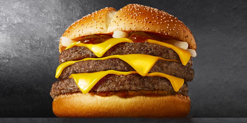 Mcdonalds Trippel Cheeseburger Mcdonald's Has Launched A Triple