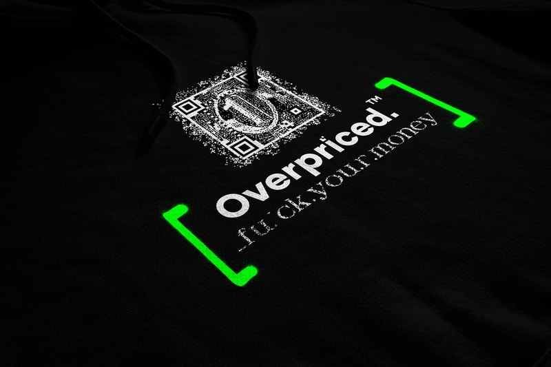 Overpriced.™ NFT Powered Hoodie Auction Blockparty | Hypebeast