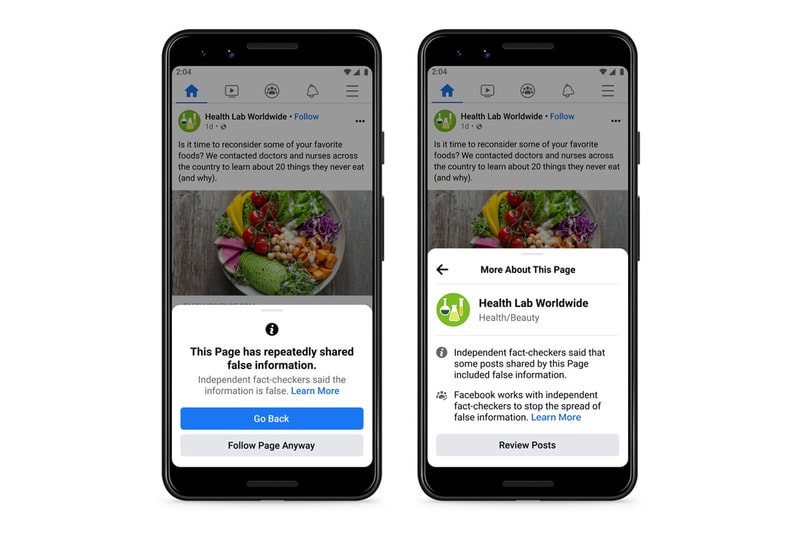 Facebook Is Calling Out People That Repeatedly Share False Information ...