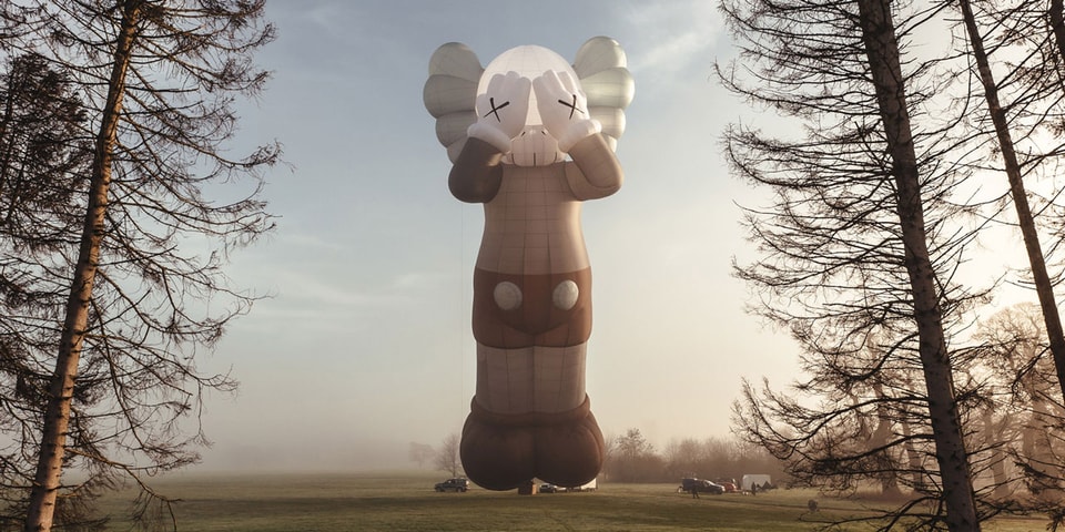 KAWS:HOLIDAY Hot Air Balloon Touches Down in UK | Hypebeast