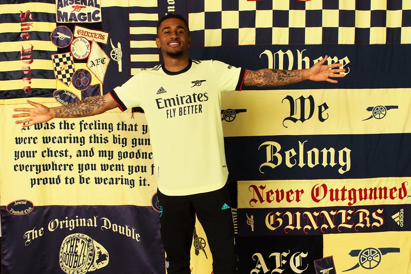 Arsenal 2021/22 Away Jersey by adidas | Hypebeast