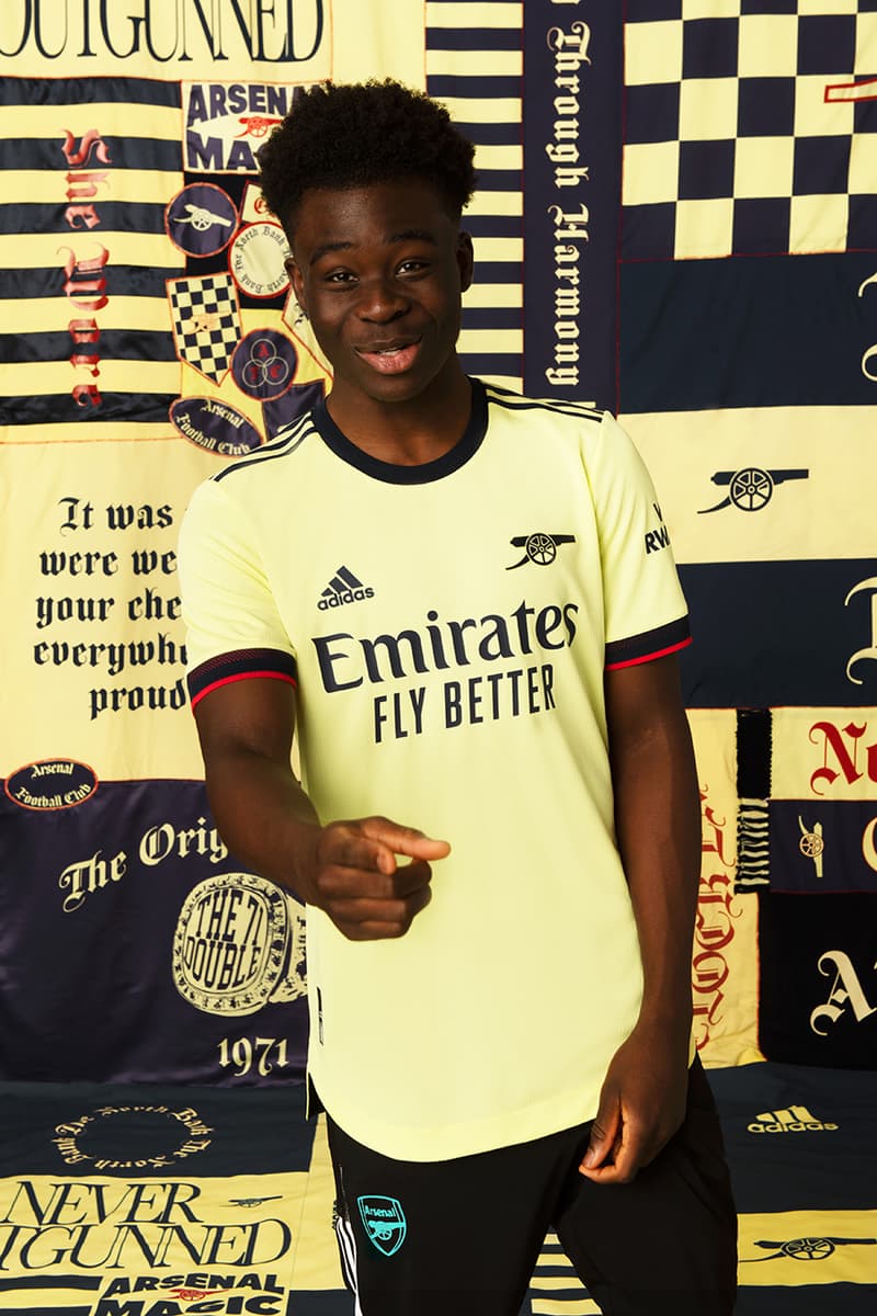 Arsenal 2021/22 Away Jersey by adidas | Hypebeast