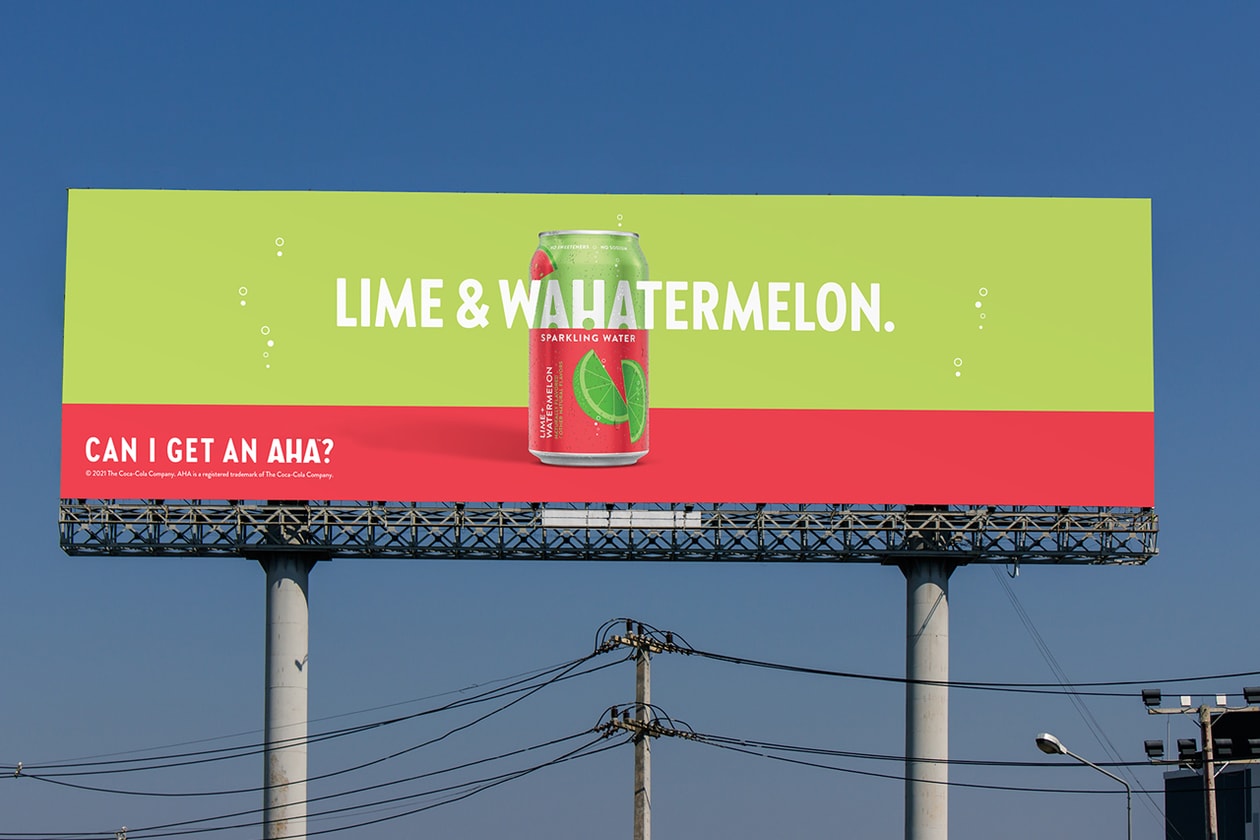 AHA Sparkling Water Campaign New Flavors Release | Hypebeast