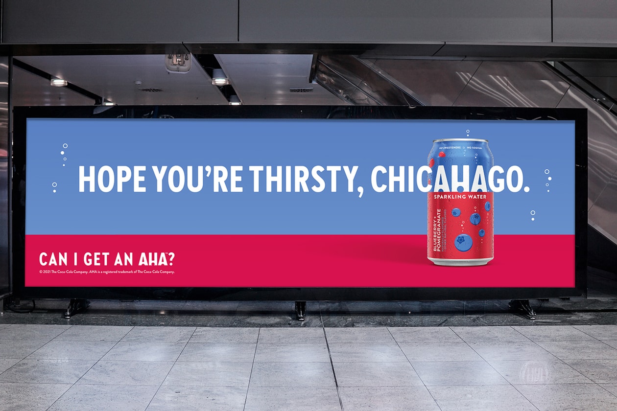 AHA Sparkling Water Campaign New Flavors Release | Hypebeast