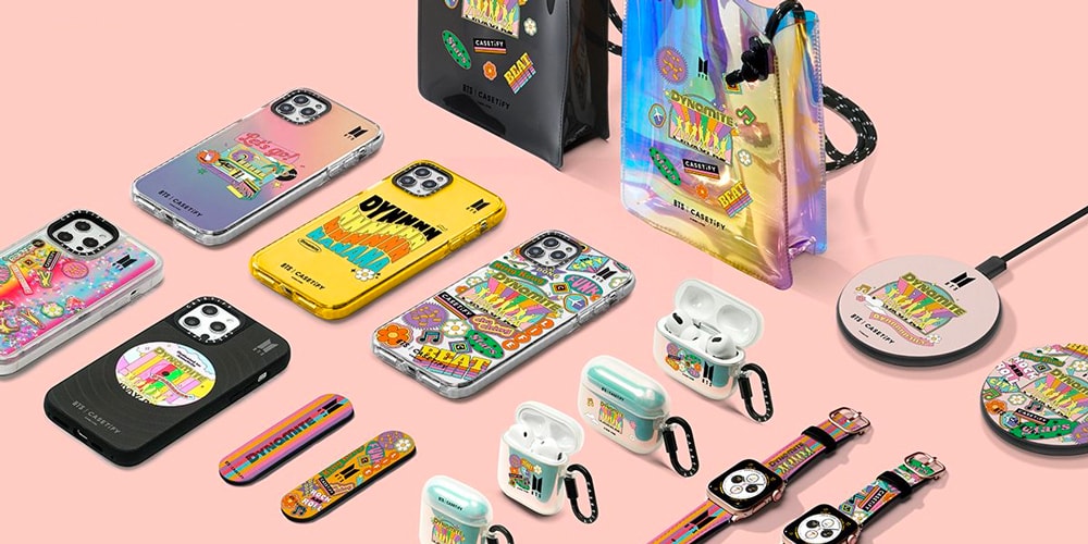 BTS x CASETiFY "Dynamite" Accessories Collection | Hypebeast